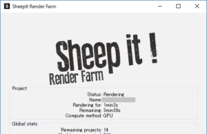 [Blender] Sheep it Render Farm がすごい - yuinore.net